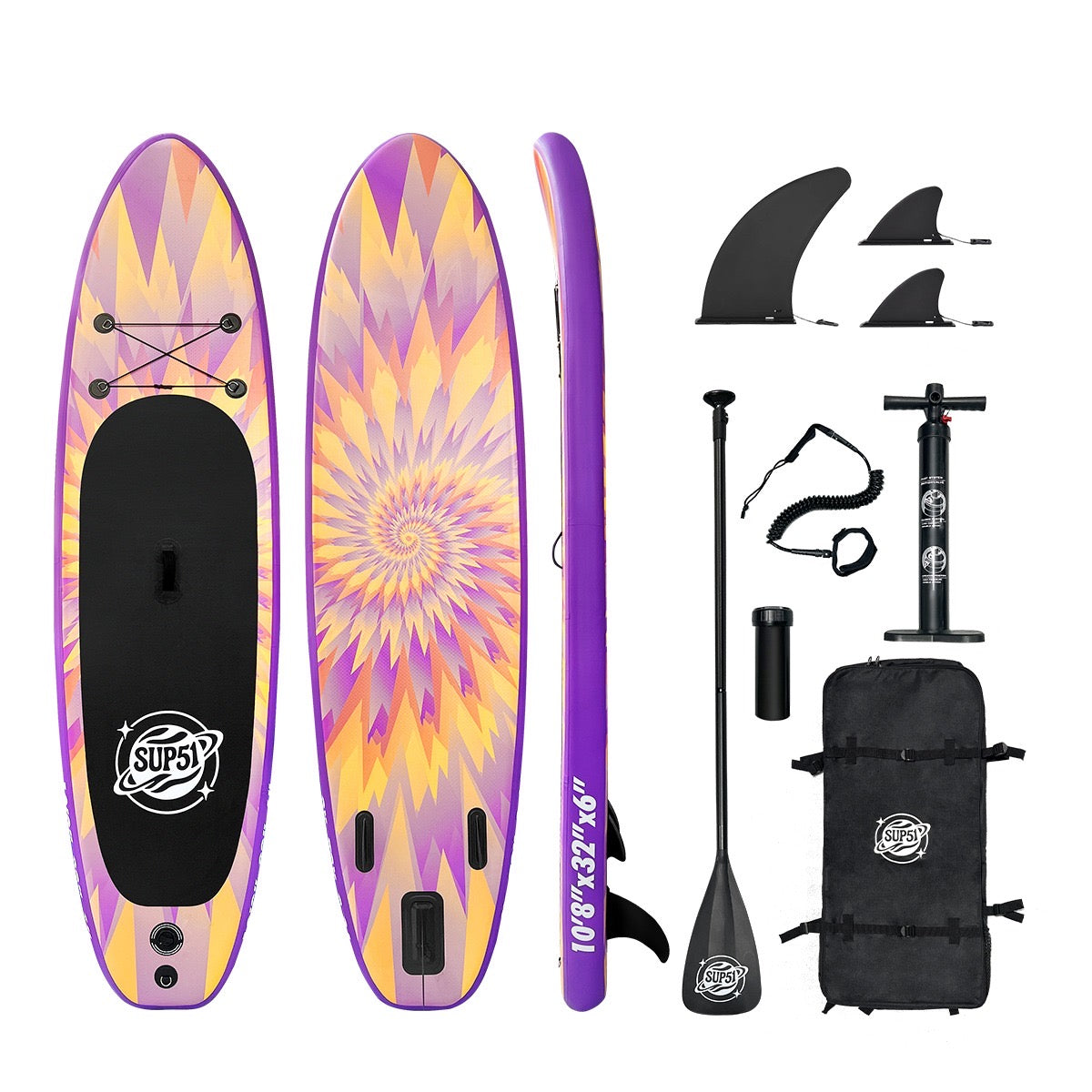 SUP51 “Electric Mango” – Paddle Gear